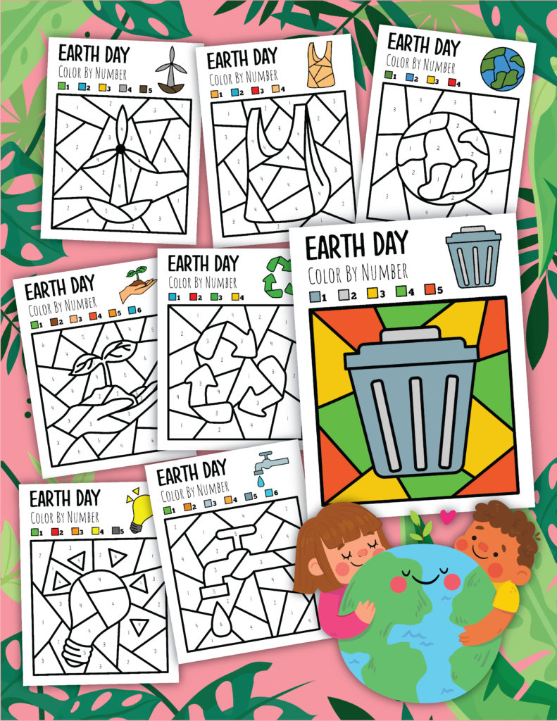 Exploring the Joy of Free Earth Day Color by Number Printables