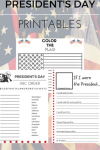 Free President's Day Printables